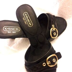 Coach | Shoes | Coach Ladies Slides | Poshmark